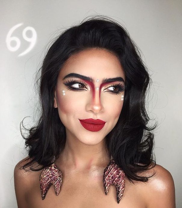 Artist Creates 12 Makeup Looks, One For Each Zodiac Sign | DeMilked