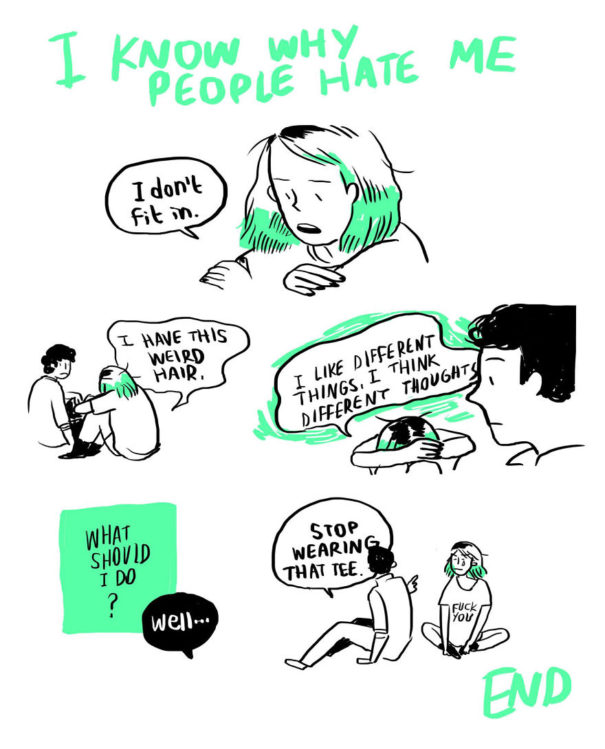 10+ Dark And Beautiful Comics About Relationships By Thai Artist Tuna ...