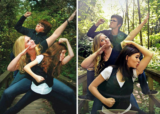 50 Siblings Photos From Childhood Hilariously Recreated Years Later ...