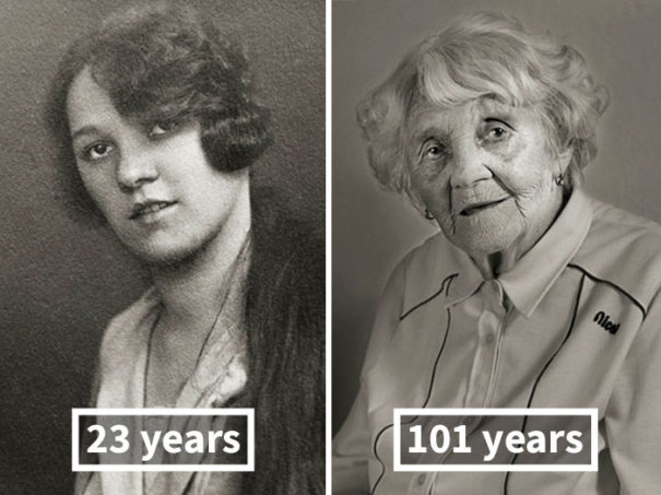 Stunning Portrait Series Reveal How People Age From Being Young Adults ...