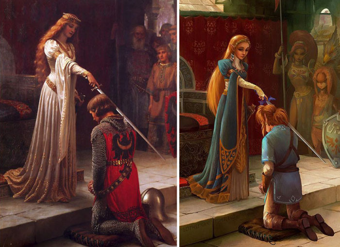 Artist Transforms Classical Paintings Into Amazing Geek Art | DeMilked