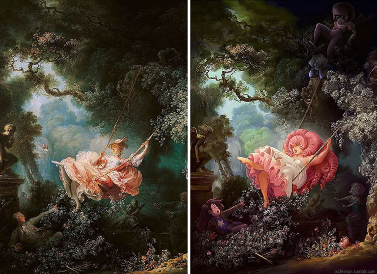 Artist Transforms Classical Paintings Into Amazing Geek Art | DeMilked