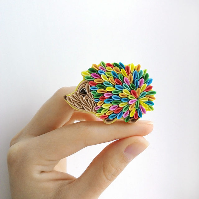 Russian Artist Handcrafts This Polymer Clay Jewelry In Unusual ...