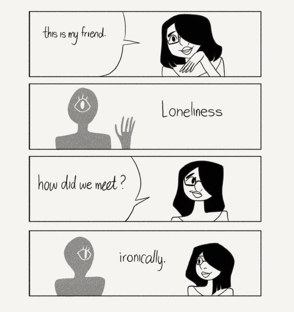10 Comics Show A Positive Side Of Loneliness | DeMilked