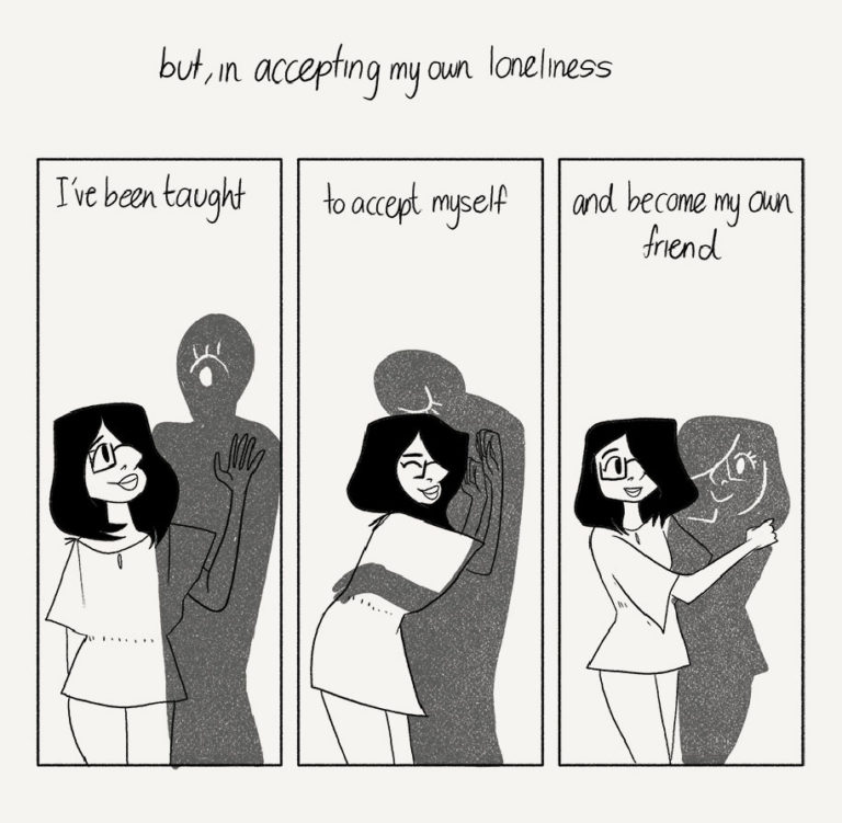 10 Comics Show A Positive Side Of Loneliness | DeMilked