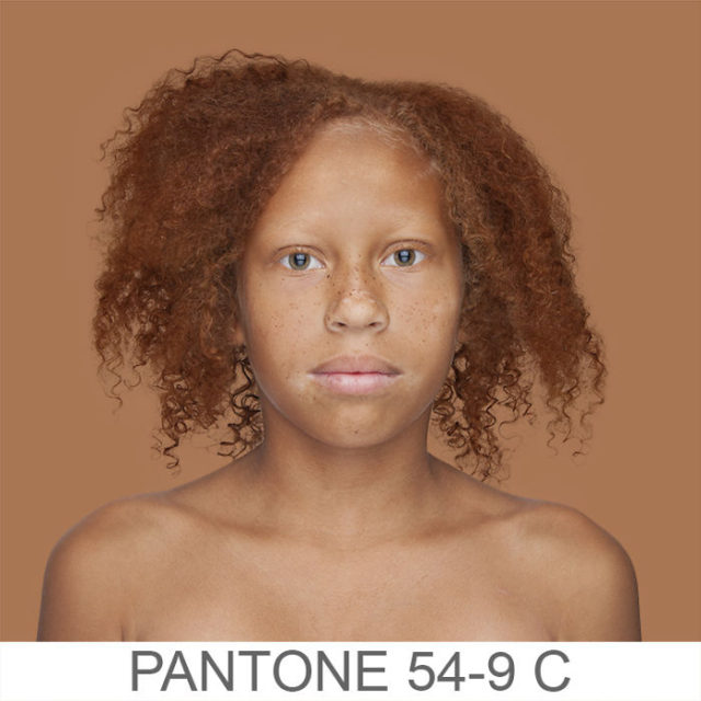 Photographer Travels The World To Capture Every Skin Tone In Pantone ...