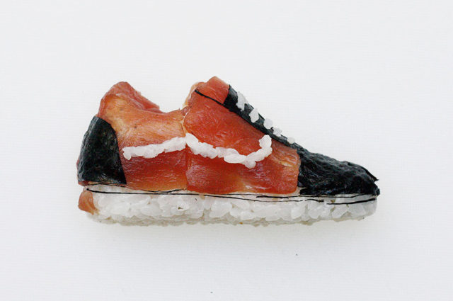 This Guy Makes 'Shoe-Shi', Stylish Edible Sneakers Made Of Sushi | DeMilked