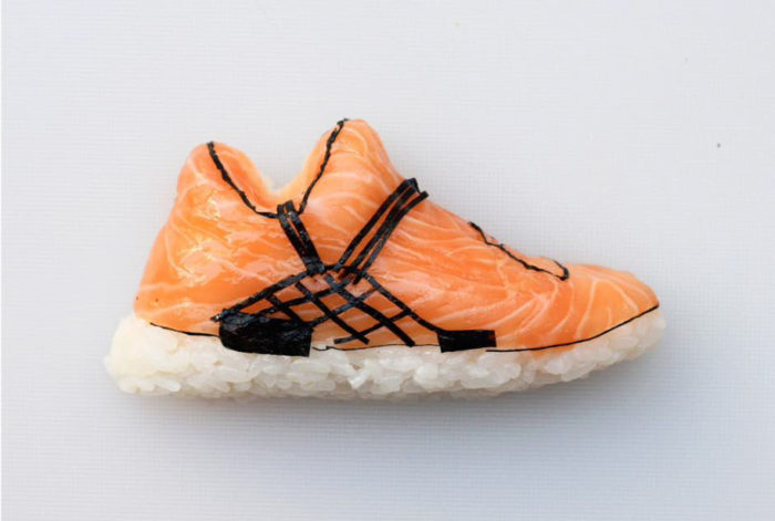 This Guy Makes 'Shoe-Shi', Stylish Edible Sneakers Made Of Sushi | DeMilked