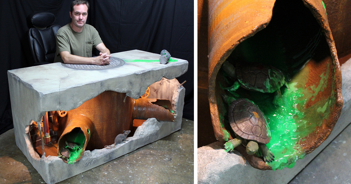 This Teenage Mutant Ninja Turtles-Inspired Desk Is Going To Save You ...