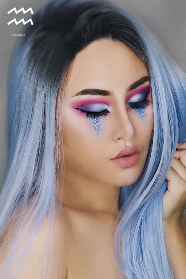 Artist Created 12 Makeup Looks Based On Every Zodiac Sign | DeMilked