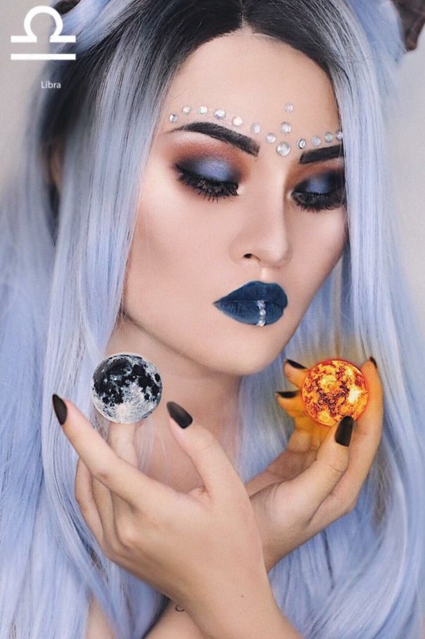 Artist Created 12 Makeup Looks Based On Every Zodiac Sign | DeMilked