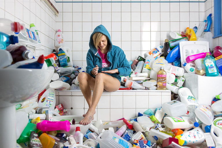 Photographer Stores His Trash For 4 Years And Then Creates A Powerful ...
