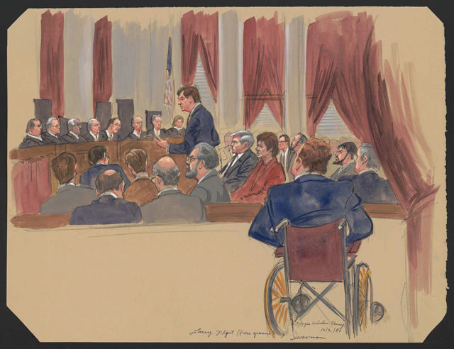 10+ Rare Courtroom Sketches From Most Infamous Trials Where No Cameras ...