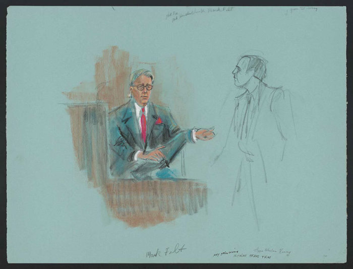 10+ Rare Courtroom Sketches From Most Infamous Trials Where No Cameras ...
