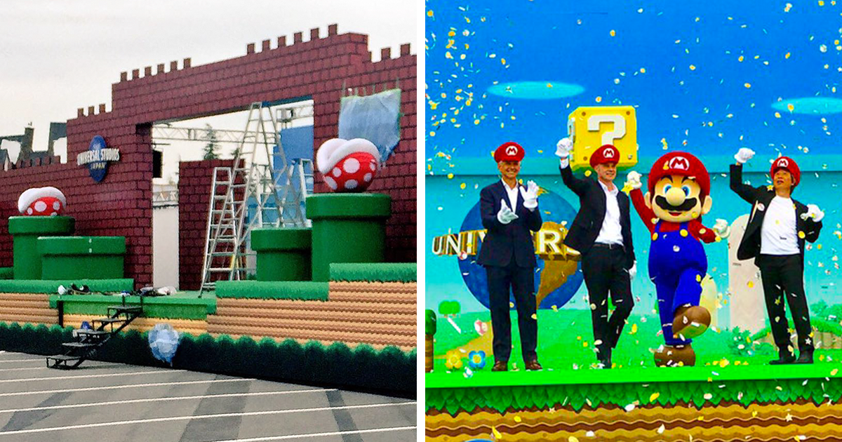 Very First Photos From The Super Nintendo Theme Park In Japan | DeMilked