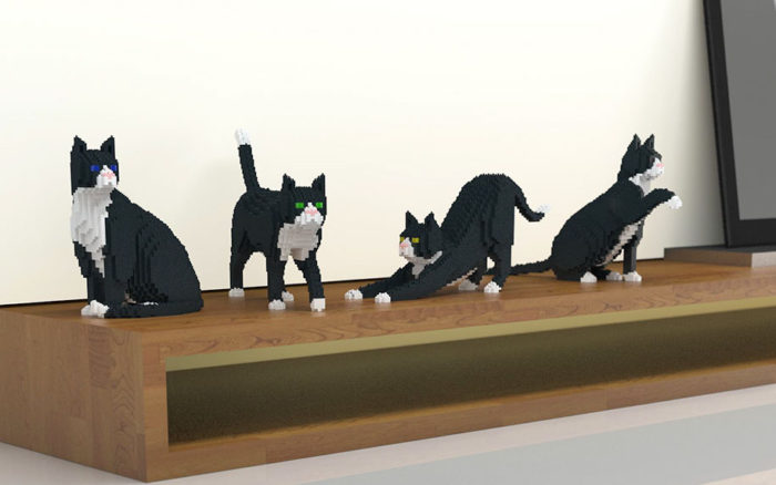 Cat ‘LEGOS’ For Those Obsessed With Cats | DeMilked