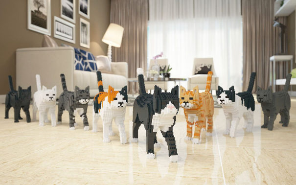 Cat ‘LEGOS’ For Those Obsessed With Cats | DeMilked