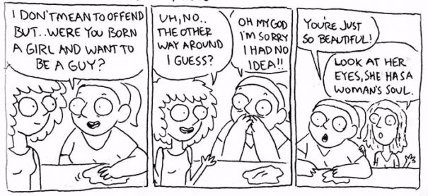 Transgender Artist Illustrates Her Gender Transition In 10+ Honest ...