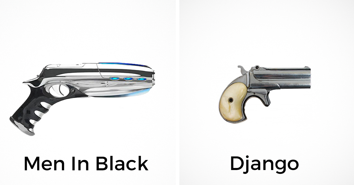 10+ Famous Guns That Played The Main Part In Popular Movies | DeMilked