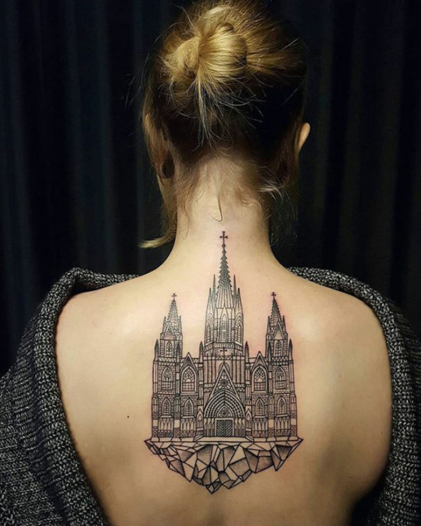 50 Best Architectural Tattoos That Will Make You Want One | DeMilked