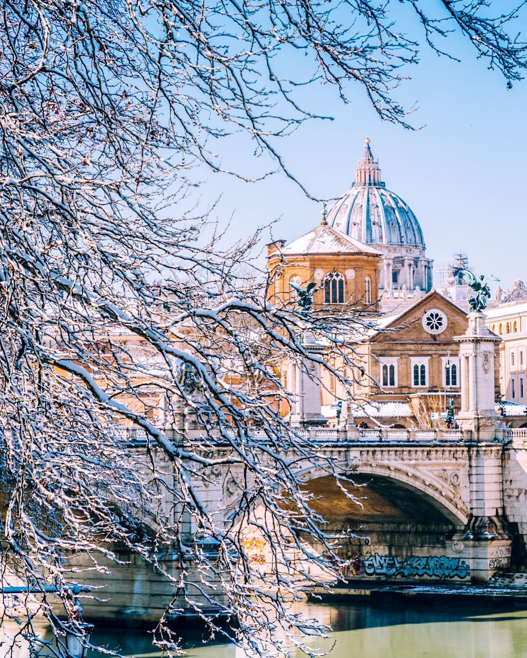 Rare Snowstorm Covers Rome With White Blanket And The Photos Are ...