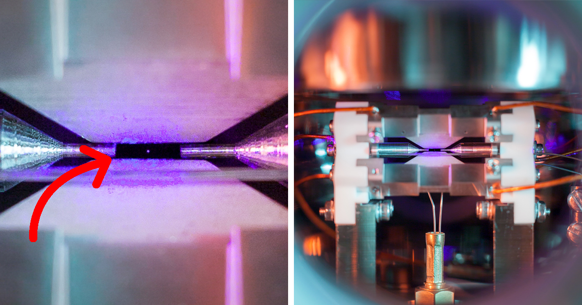 Photo Of A Single Glowing Atom Visible With A Naked Eye Wins Science ...