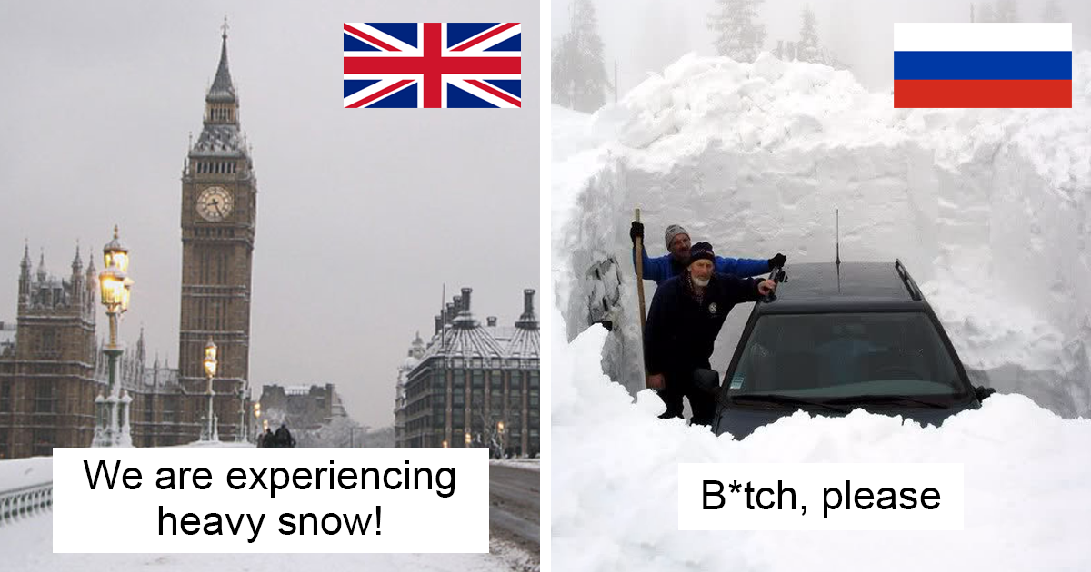 Internet Reacts To Brits Panicking Over A Little Snow In A Very ...