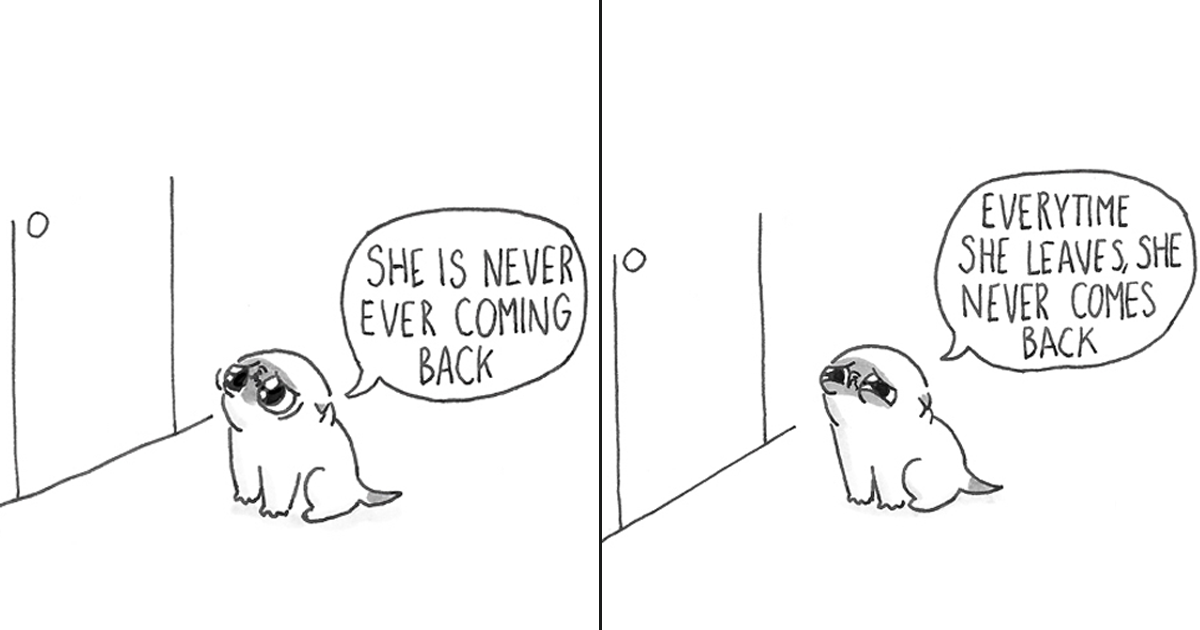 20+ Hilarious Comics That Illustrate What It's Like Living With A Dog ...