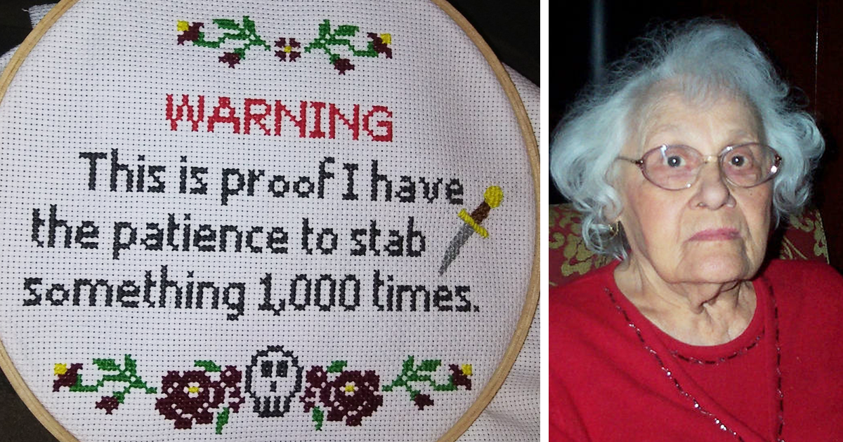 50 Cross Stitches That Turn Embroidery From Old-School To Badass | DeMilked