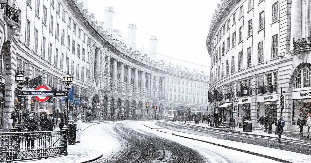'Beast From The East' Reaches London, And Turns It Into A Royal Winter ...