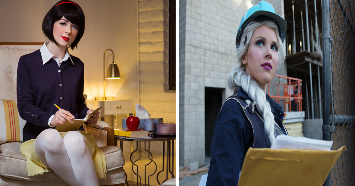Cosplayers Portray What Disney Princesses Would Be Like, Based On Their ...