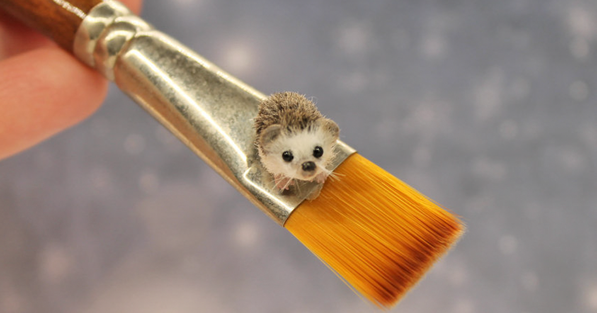 Artist Crafts Animal Figures That Are So Small, It's Hard To See ...