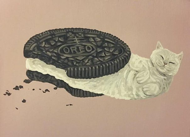 These Surrealist Cat Paintings Are So Weird, It's Hilarious | DeMilked