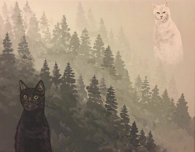 These Surrealist Cat Paintings Are So Weird, It's Hilarious | DeMilked