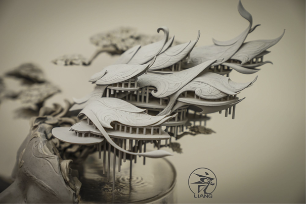 Chinese Artist Creates Stunning Sculpture Reimagining Woman's Hair As A ...