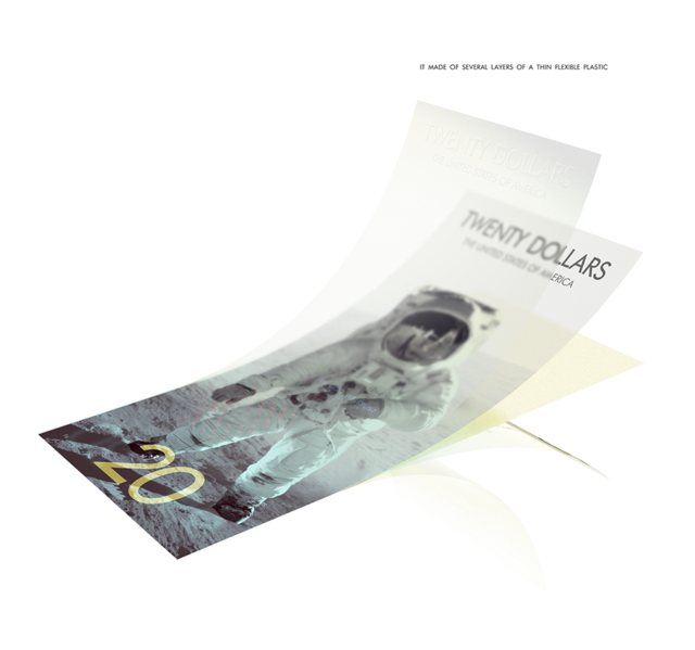 New US Dollar Concept Turns Old Currency Into Modern And Stylish Bills ...