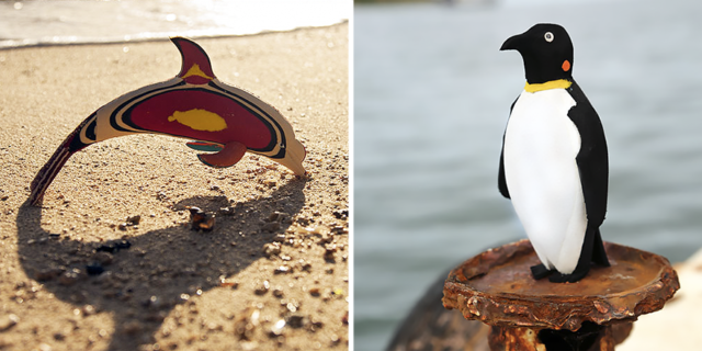 These Guys Collect Discarded Flip-Flops From The Beaches And Create ...