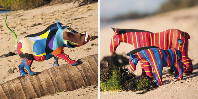 These Guys Collect Discarded Flip-Flops From The Beaches And Create ...