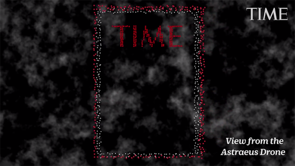 Time Magazine Flies 958 Drones In The Air To Create One Of A Kind Cover ...
