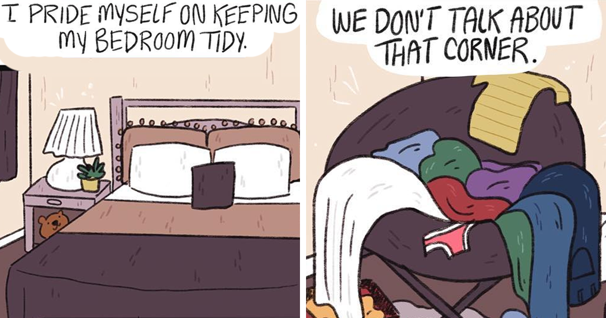 Woman Illustrates Her Daily Struggles In 15+ Relatable Comics (New Pics ...