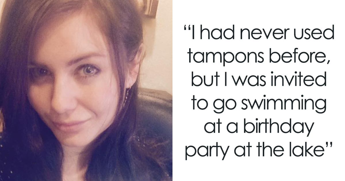 Woman Illustrates True Story About The First Time She Wore A Tampon And ...