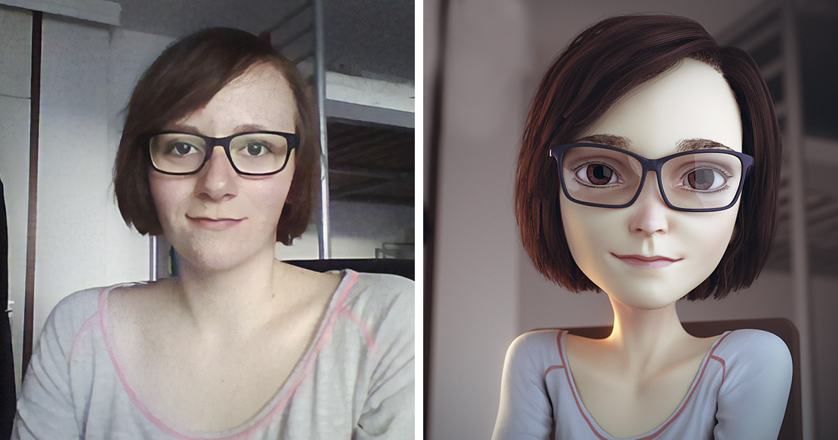 Artist Transforms Strangers Into Pixar-Like Cartoons, And You'll Want ...