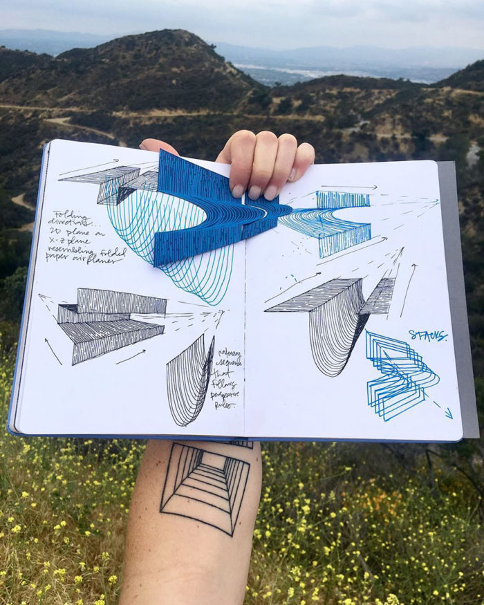 This Artist Creates Amazing Optical Illusions Using Simple Lines | DeMilked