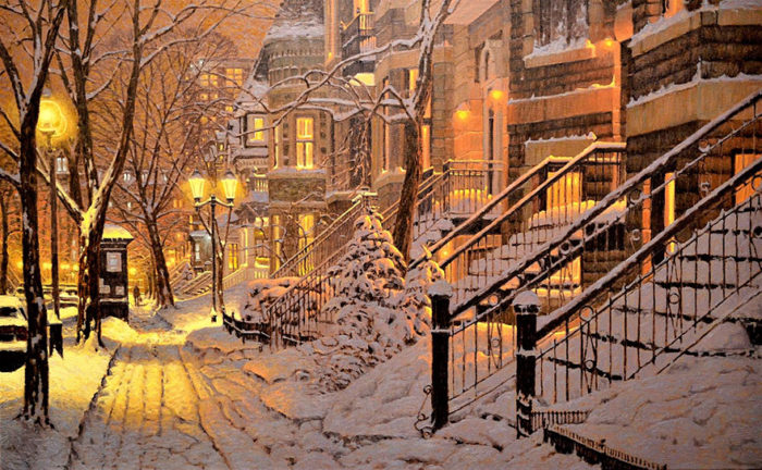 This Artist Creates Beautiful Paintings That Will Warm Your Coldest ...