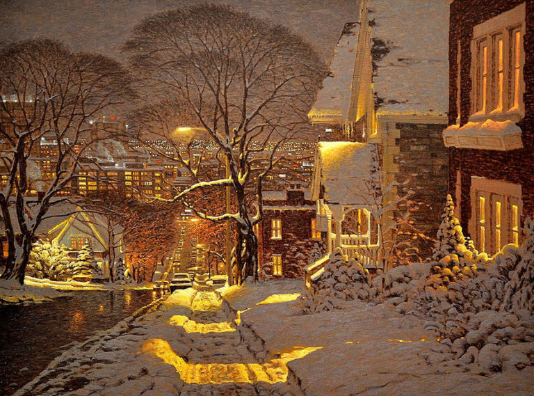 This Artist Creates Beautiful Paintings That Will Warm Your Coldest ...