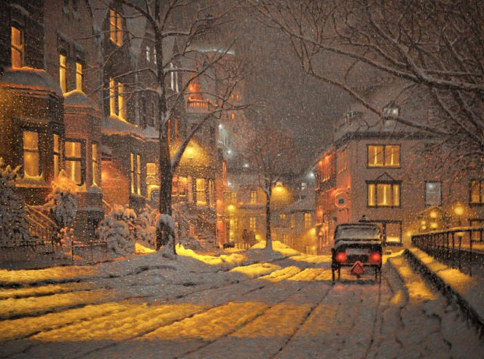 This Artist Creates Beautiful Paintings That Will Warm Your Coldest ...
