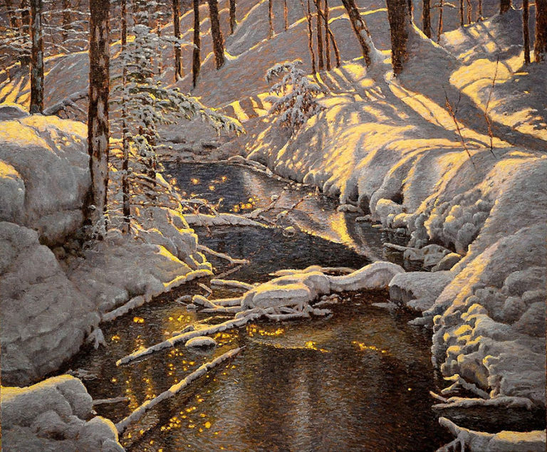 This Artist Creates Beautiful Paintings That Will Warm Your Coldest ...