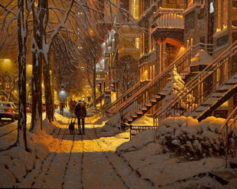 This Artist Creates Beautiful Paintings That Will Warm Your Coldest ...