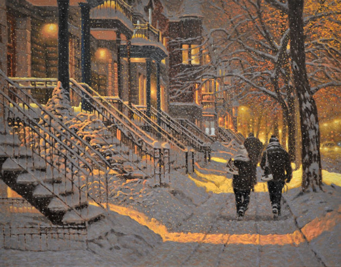 This Artist Creates Beautiful Paintings That Will Warm Your Coldest ...