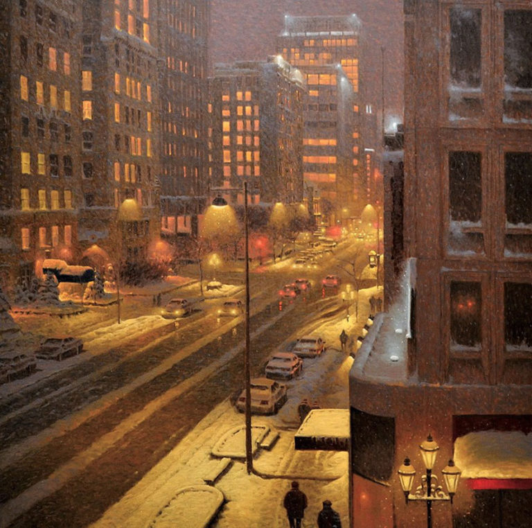This Artist Creates Beautiful Paintings That Will Warm Your Coldest ...